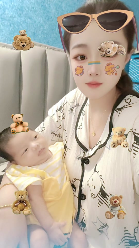 妈妈：上一边去吧……