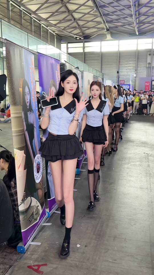 #chinajoy #美女模特 #2024chinajoy #大长腿 #车模美女 - 抖音